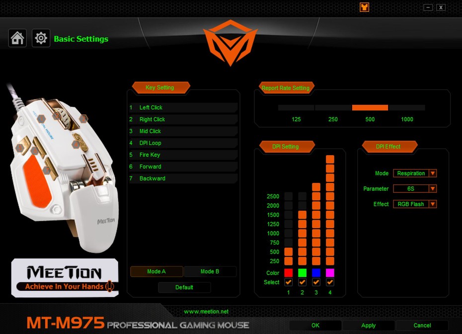 M975 Gaming Mouse Driver Software