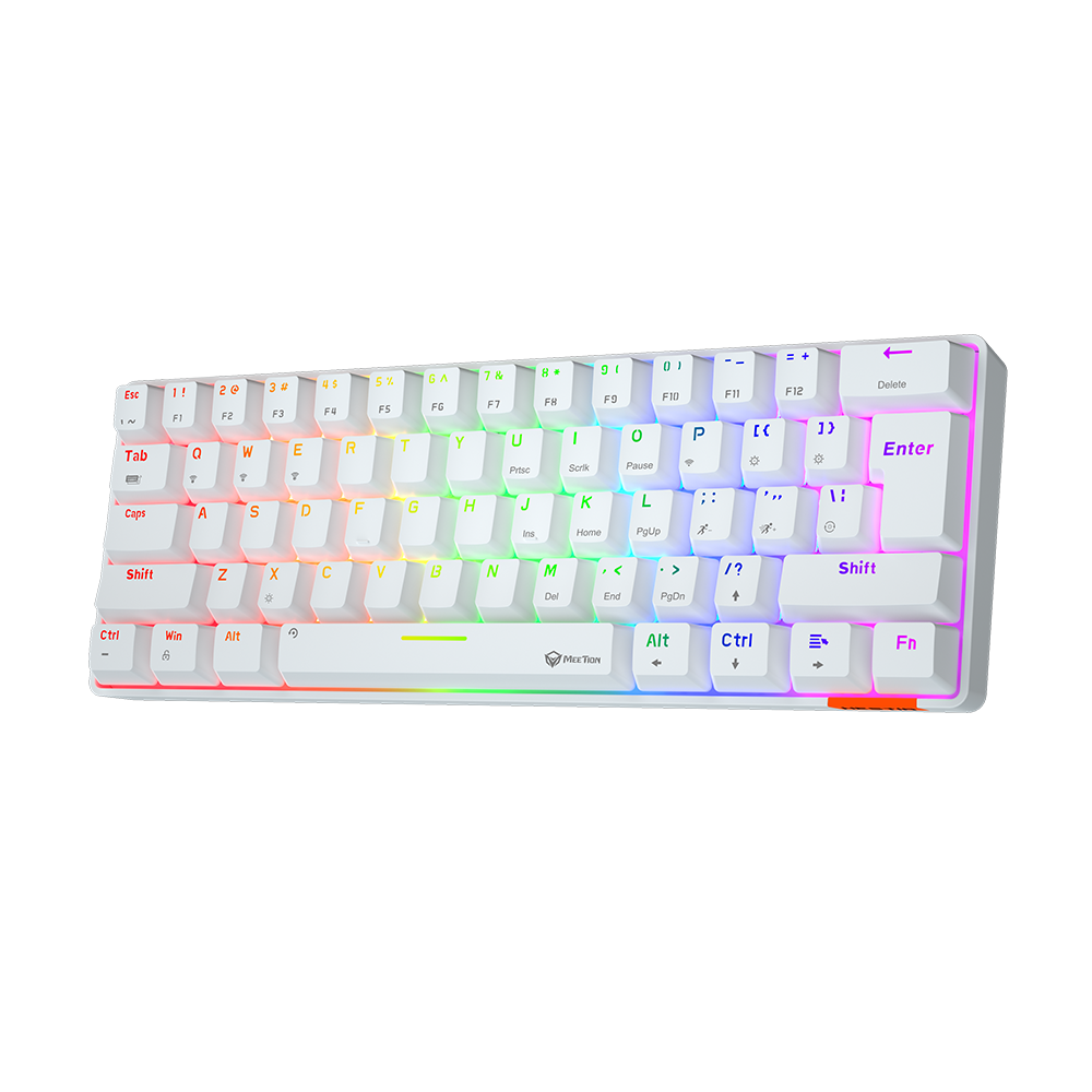 Dual Mode 60% Bluetooth Gaming Keyboard - Meetion