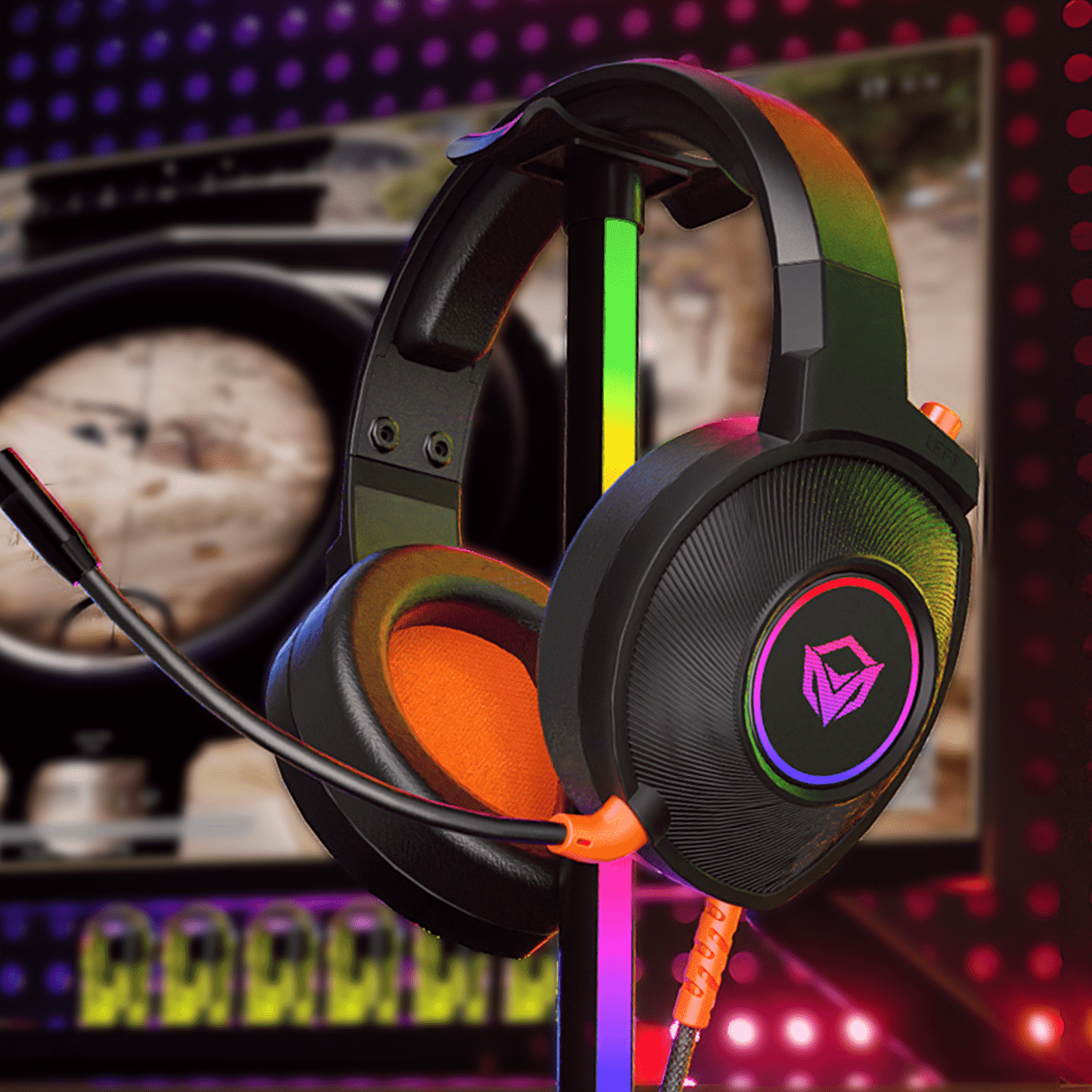 Explore the features of the HP012 Gaming Headset for immersive gaming ...