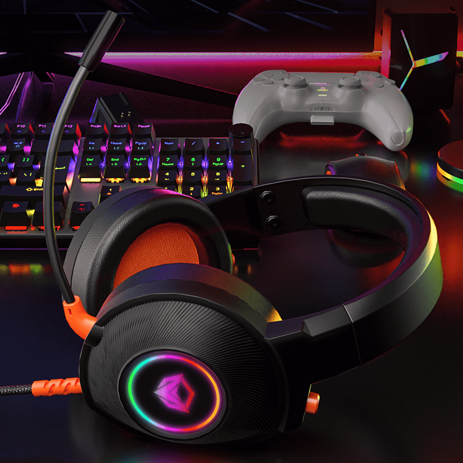 Explore the features of the HP012 Gaming Headset for immersive gaming ...