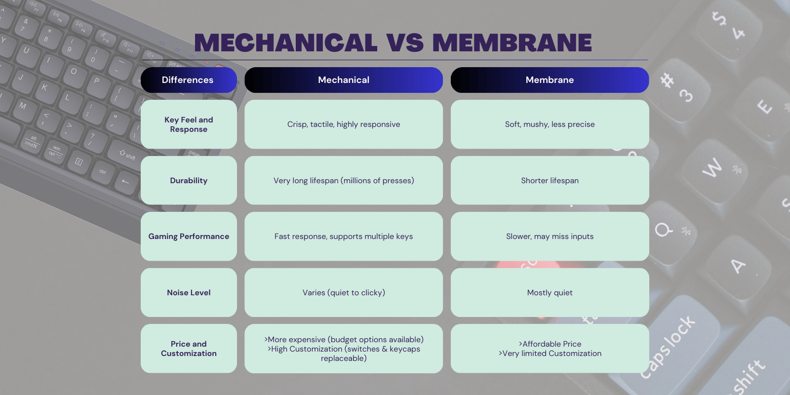 Best Budget Mechanical Gaming Keyboard