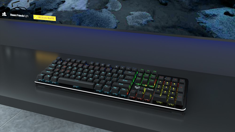 Devo usar um teclado mecânico no Office?