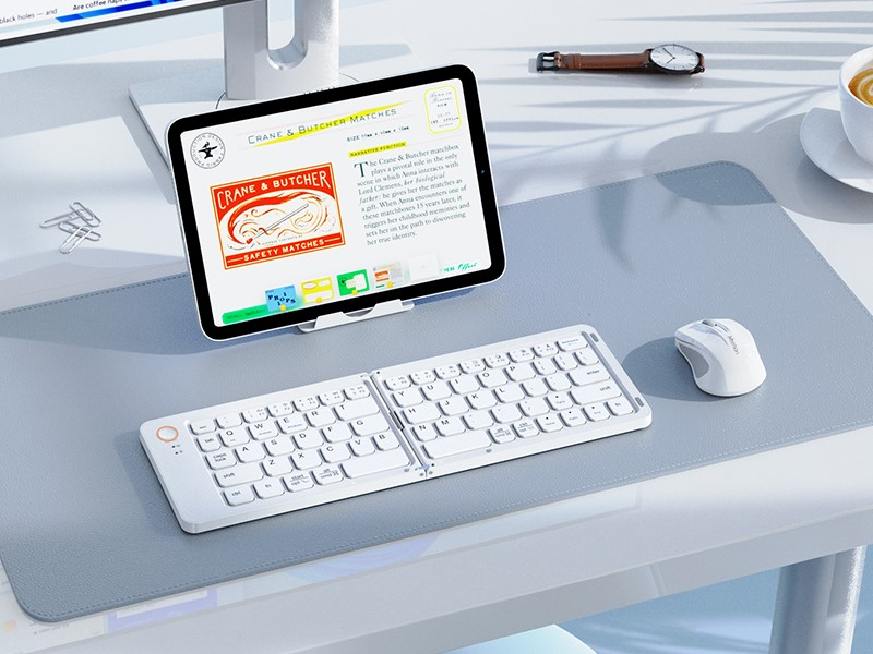 How to Connect Jelly Comb Wireless Keyboard and Mouse - Meetion