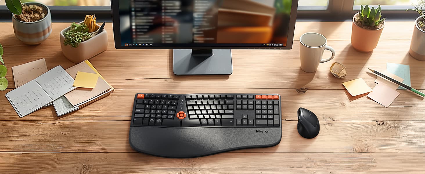 Discover the Director C2 Wireless Keyboard and Mouse Set for ergonomic ...