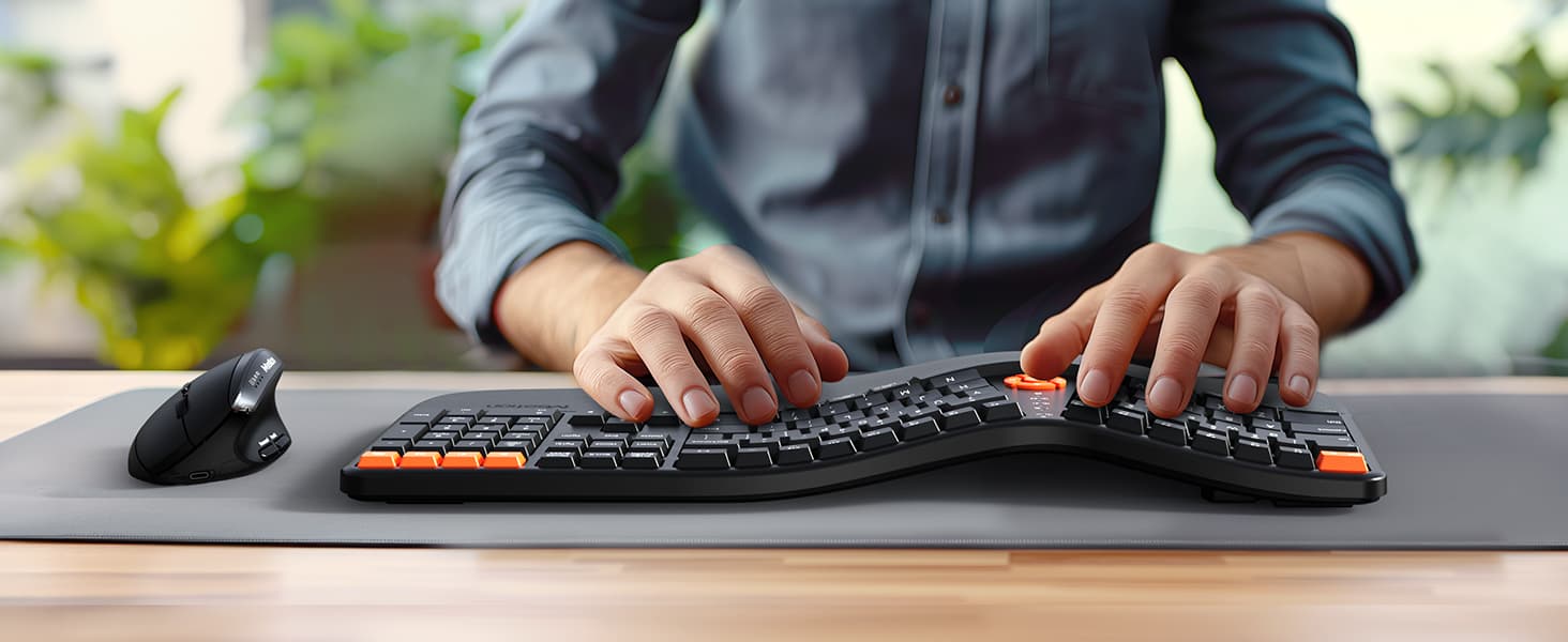 Discover the Director C2 Wireless Keyboard and Mouse Set for ergonomic ...