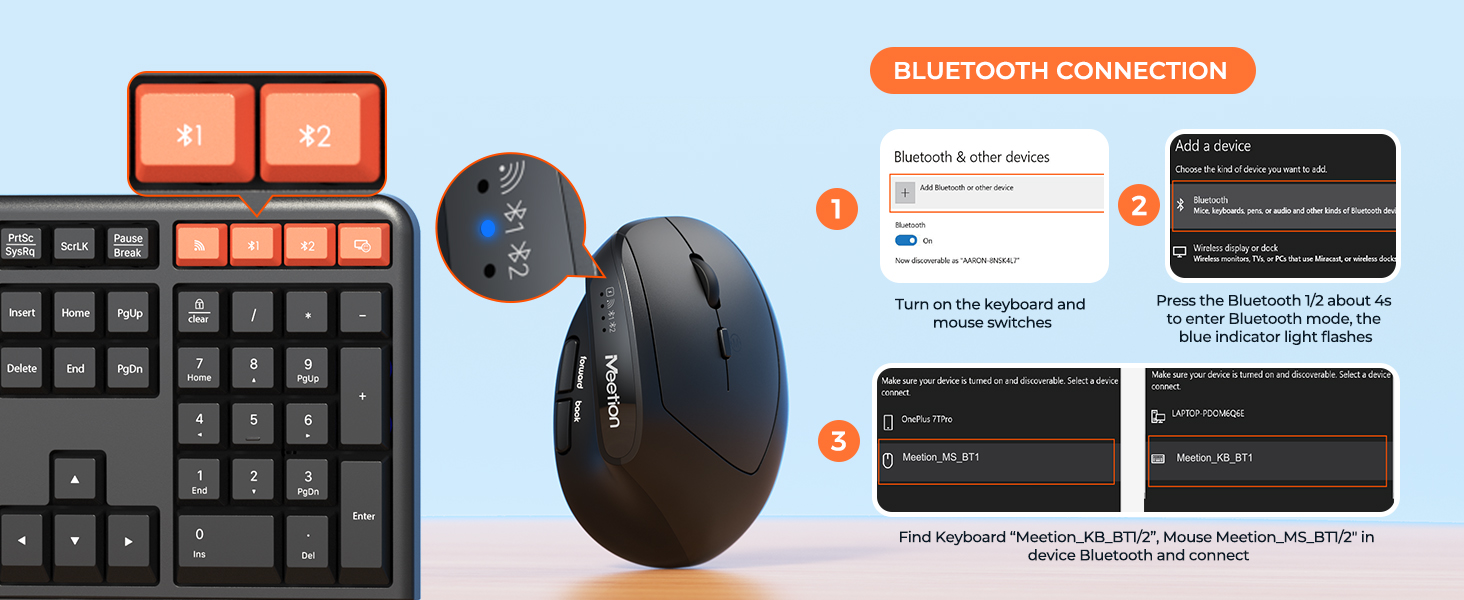 Discover the Director C2 Wireless Keyboard and Mouse Set for ergonomic ...