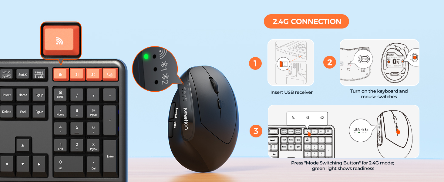 Discover the Director C2 Wireless Keyboard and Mouse Set for ergonomic ...