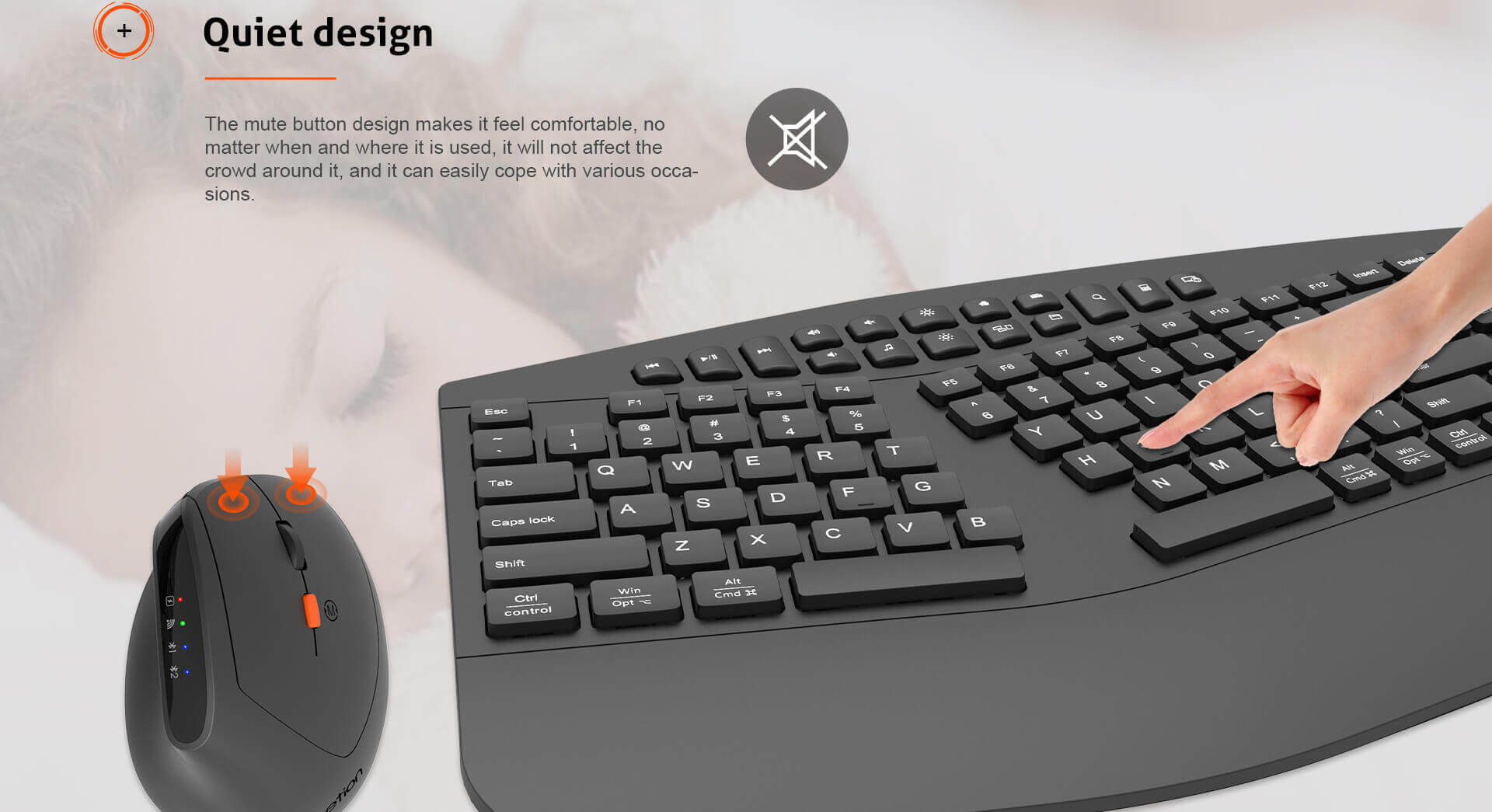 Best Quiet Ergonomic Keyboard Combo In 2025